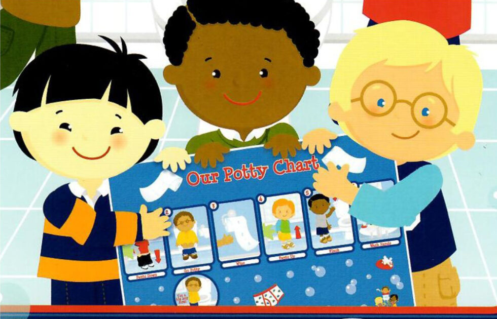 Boys Preschool Chart - Potty Tots